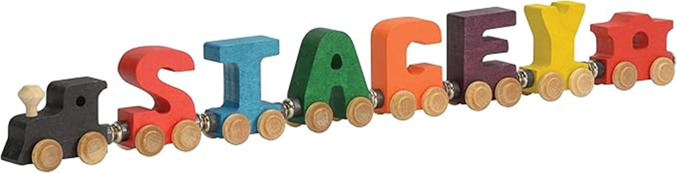 Nametrains Review: Personalized Wooden Train Set Guide | Cuddles 2 Crayons